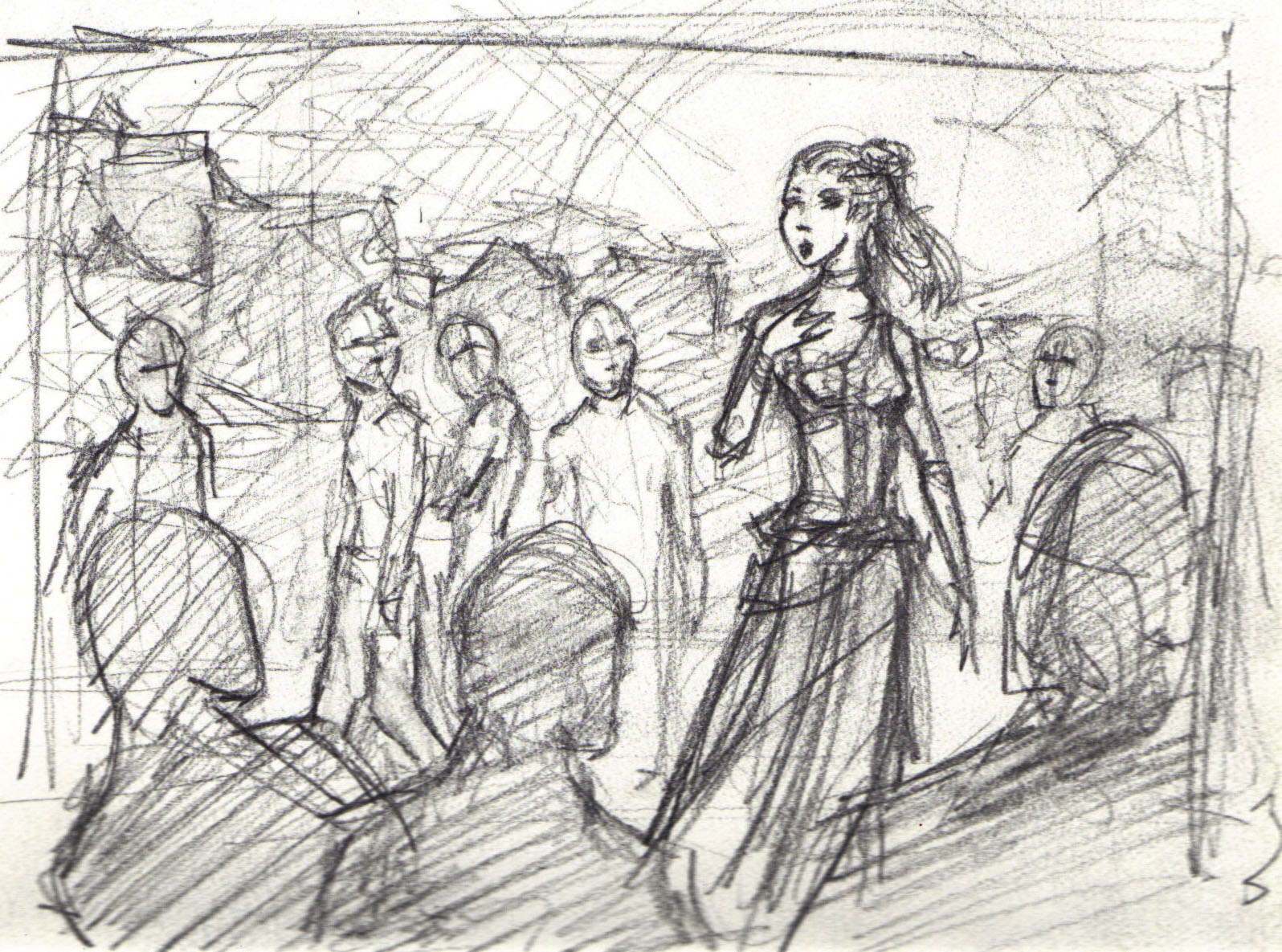 Alec Acevedo Illustration: Banshee illustration