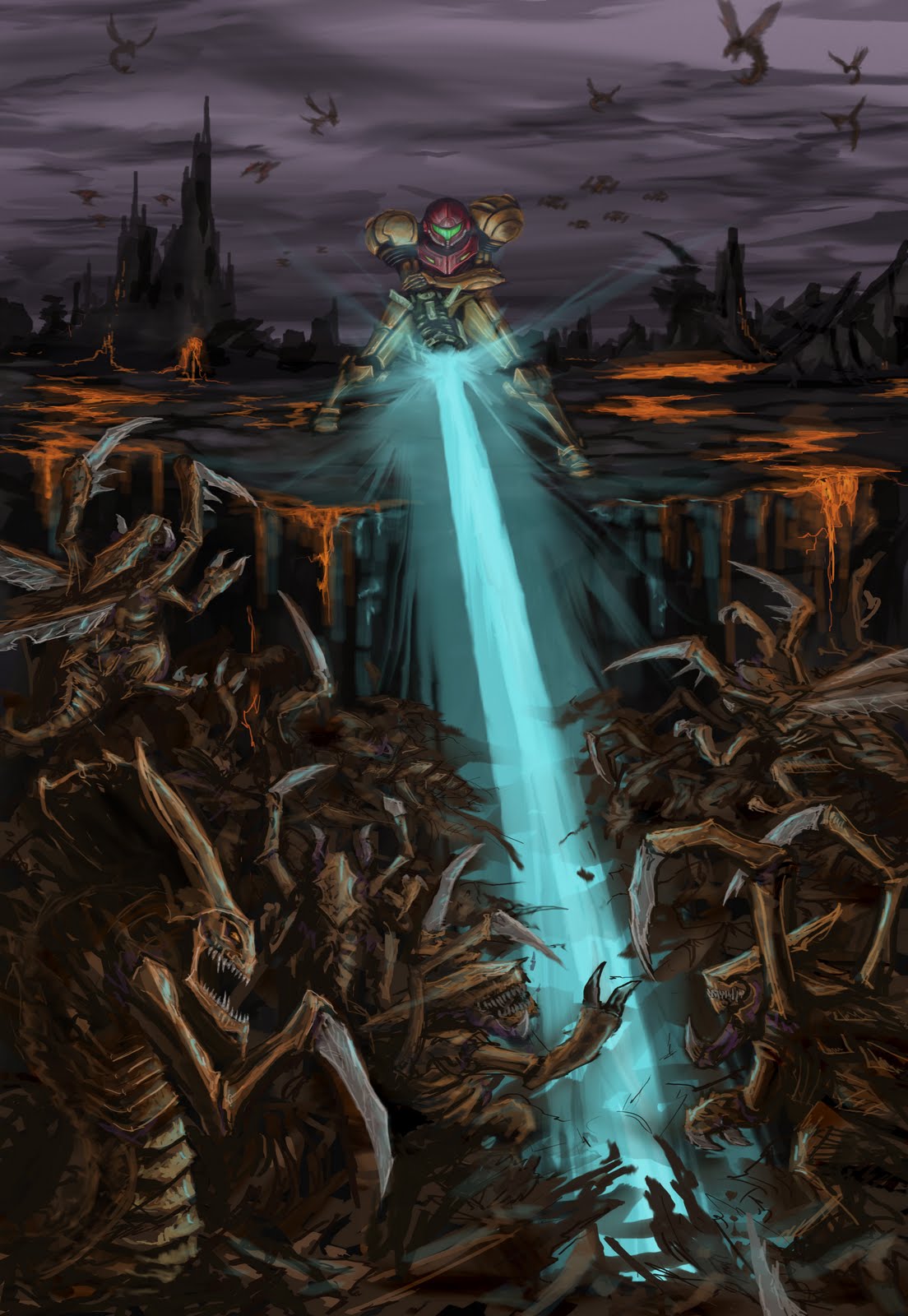 Alec Acevedo Illustration: Zerg Rush