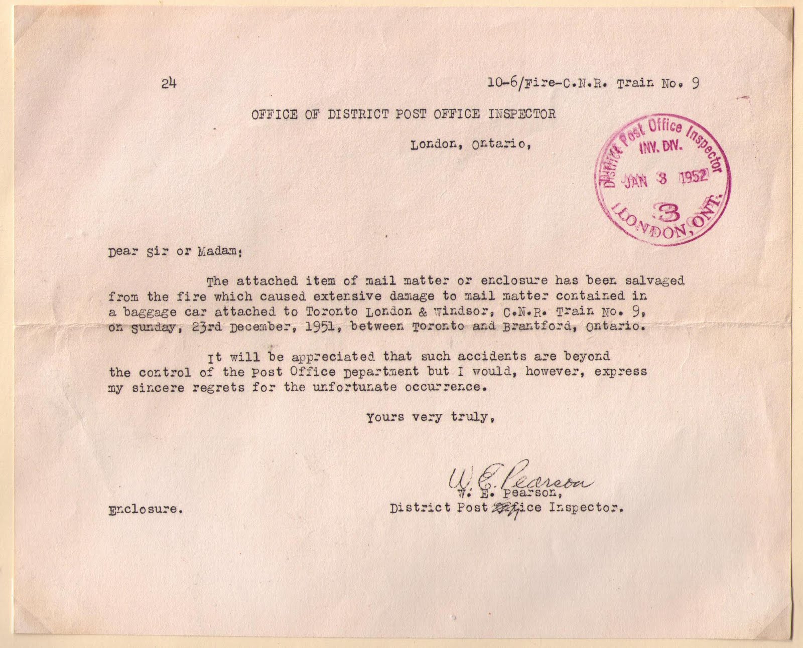 Postal History Corner