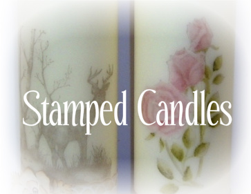 StampARTic: Stamped candles. Tutorial.