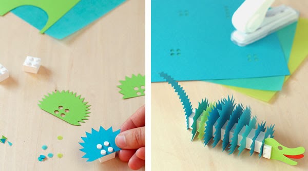 Ame Design - amenidades do Design . blog: Lego com papel fica mais ...