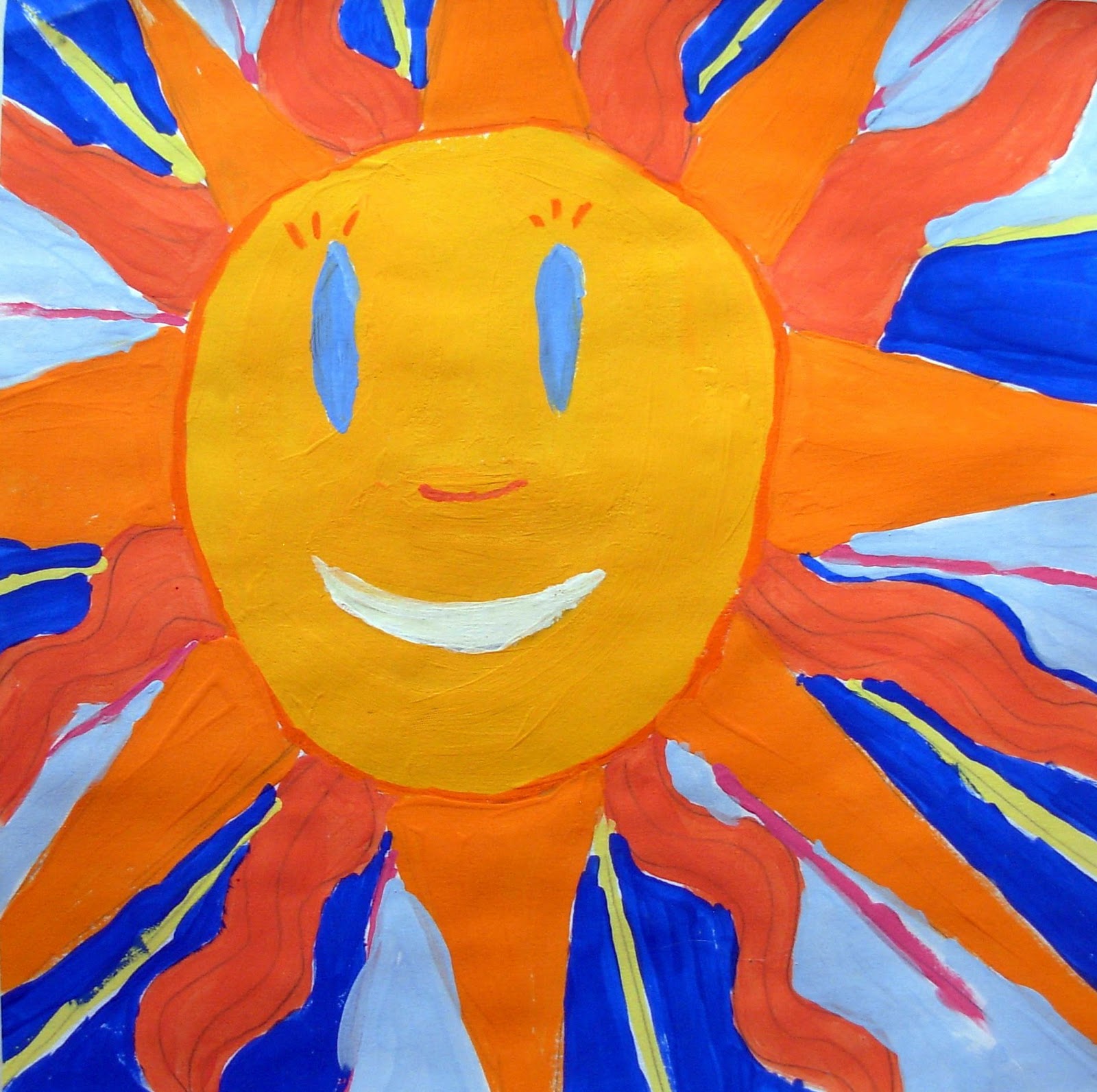 Art for Small Hands: Painting - Suns