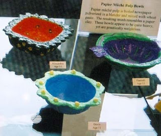 Art for Small Hands: Papier Mâché - Pulp Bowls