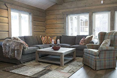 ESTILO RUSTICO: LOG HOMES ESCANDINAVAS