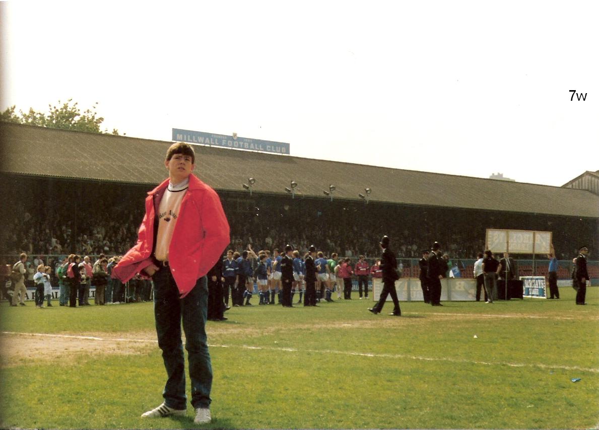 7 Windmills: The Den crowd 1988...the old second division champions ...