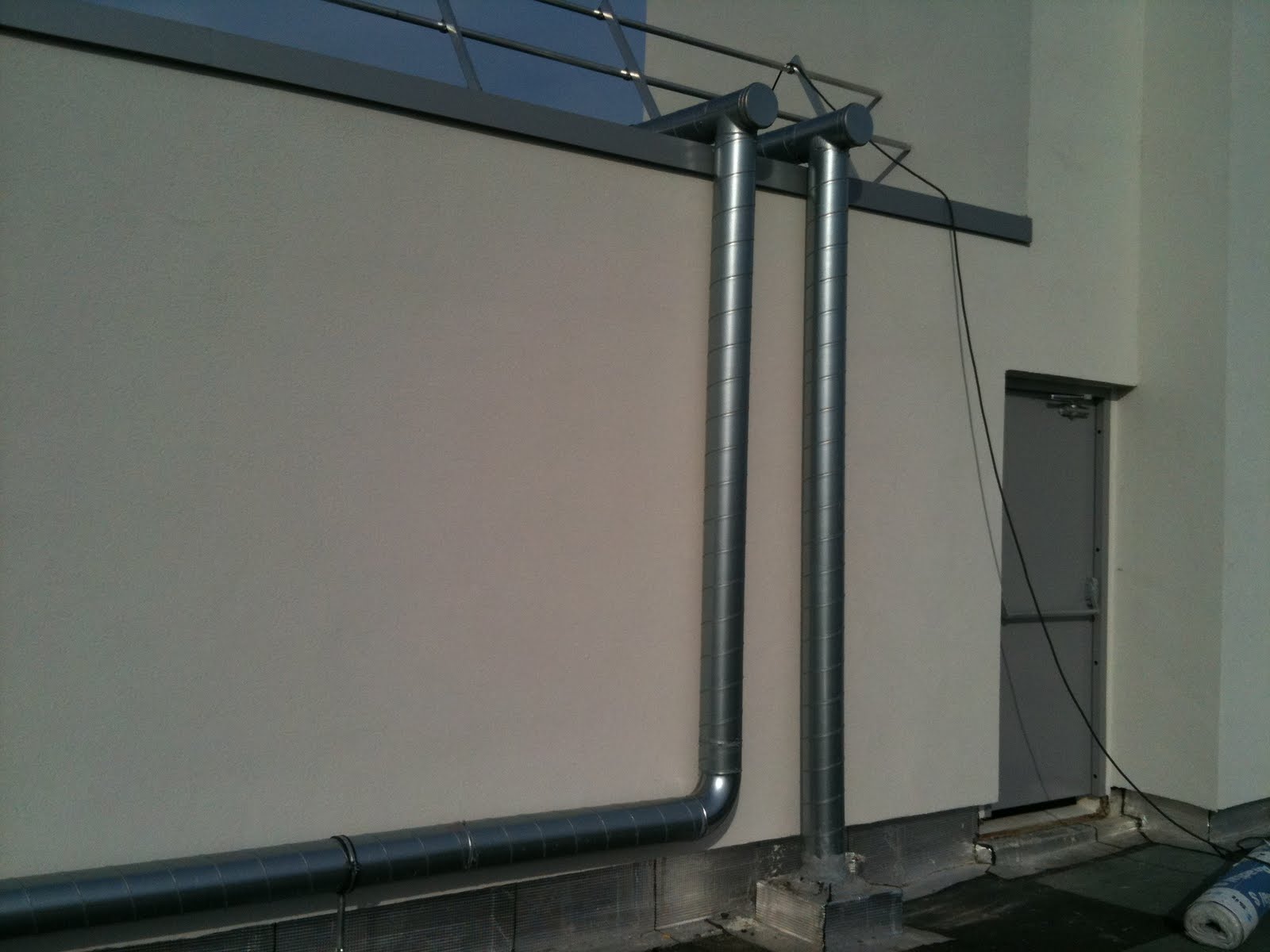 Conseil syndical les Coquelicots: Photos du nouveau réseau de VMC ...