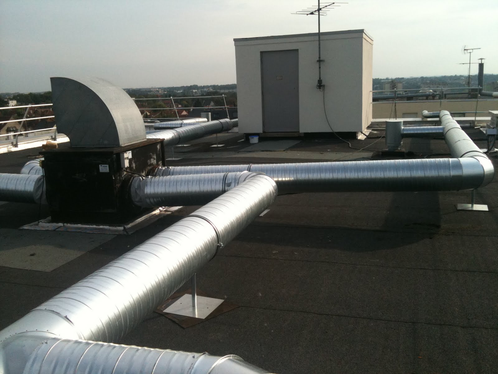 Conseil syndical les Coquelicots: Photos du nouveau réseau de VMC ...