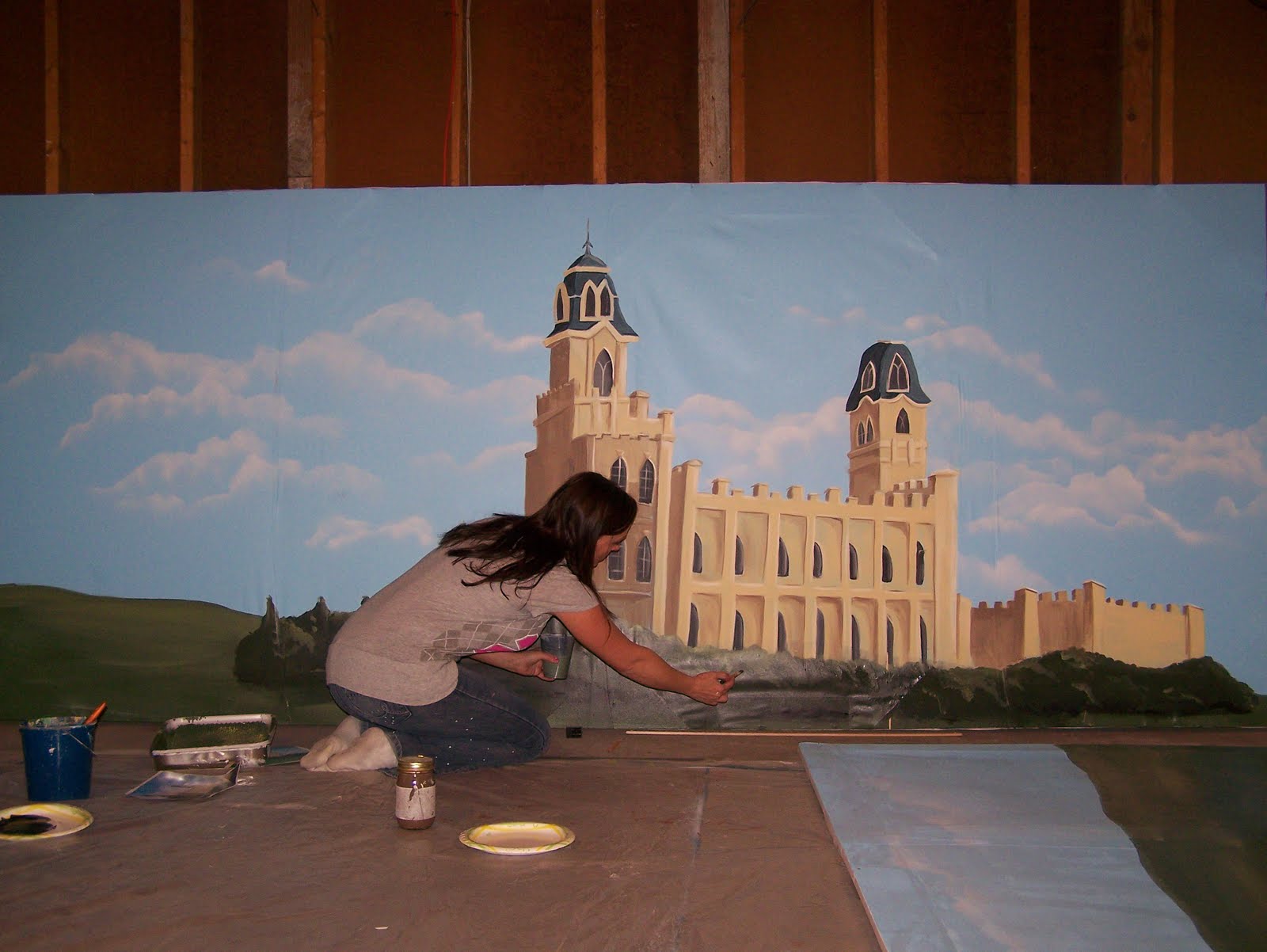 Bawden Fine Murals: Backdrops for theatre / stage backdrops