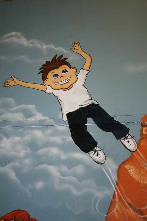 Bawden Fine Murals: 'Jump around Utah' mural