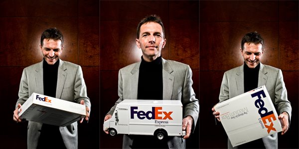 curiosities of change: FedEx CEO Portrait