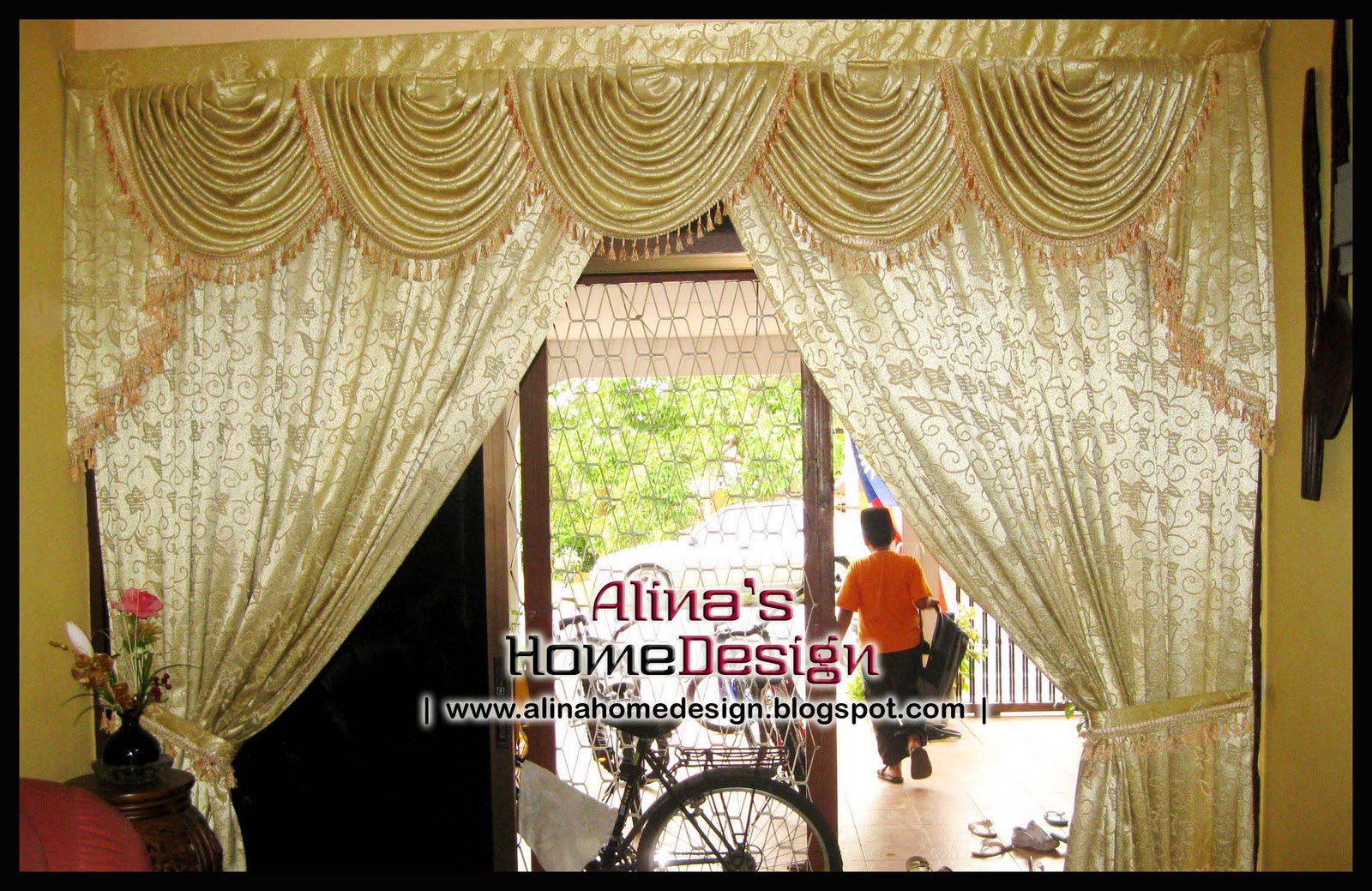 Alina's HomeDesign: Scallop~curtain