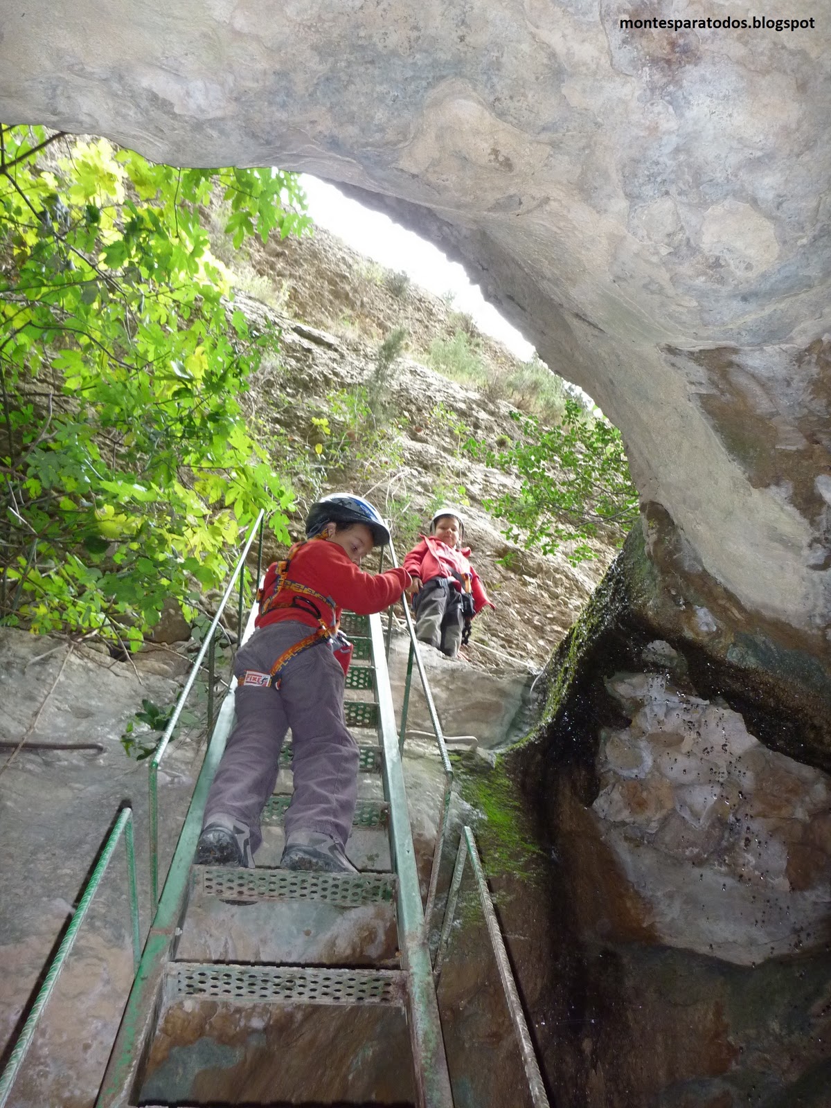 montañismo para todos.: Barranco de Valdoria.