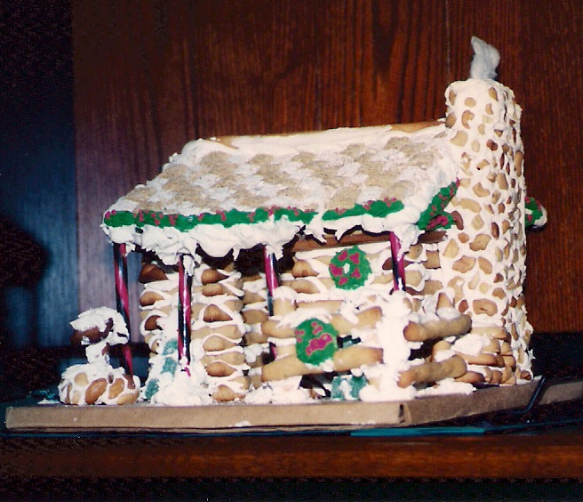 Wiccan Make Some Too: Gingerbread Log Cabin