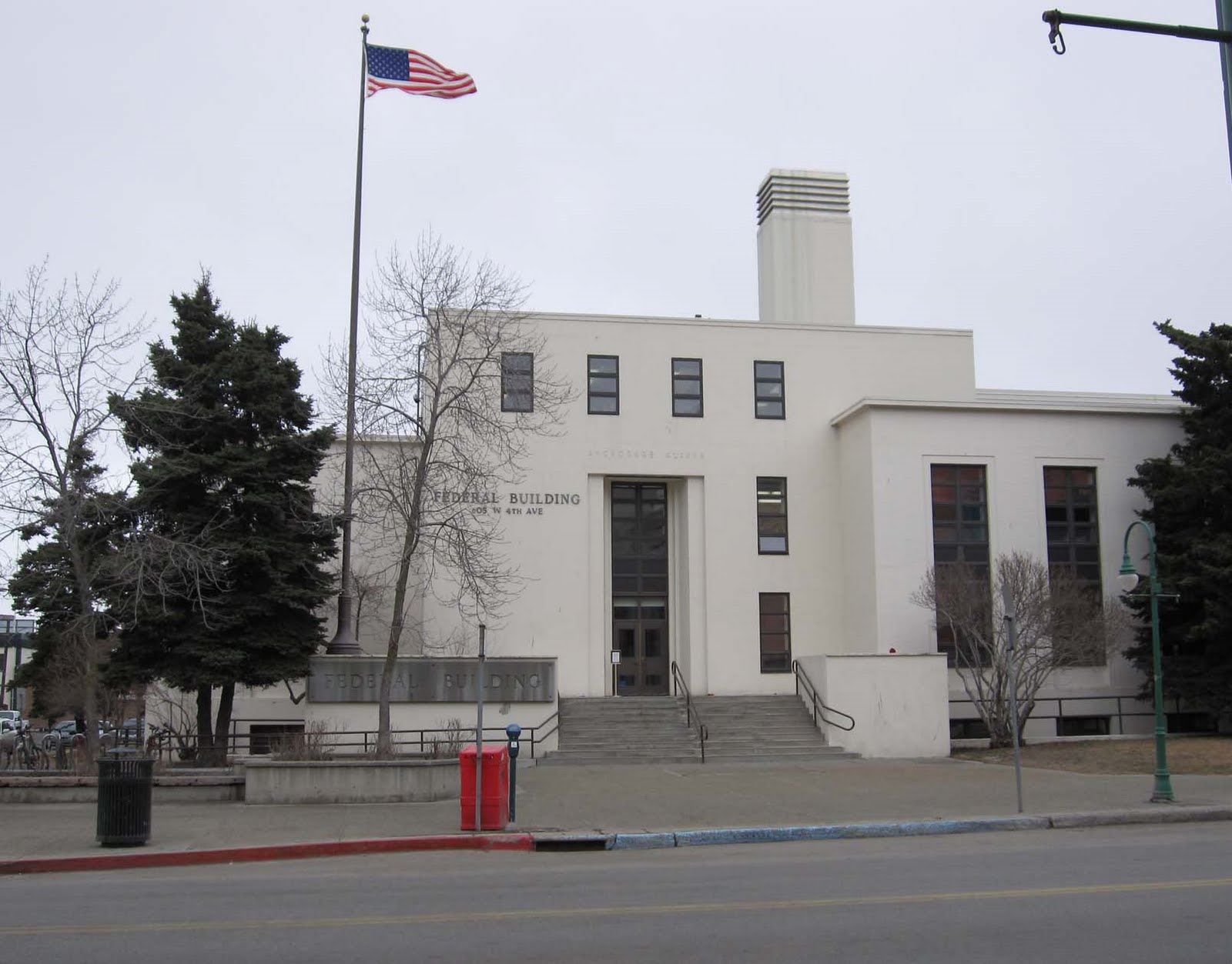 retro alaska: The Federal Building (Anchorage, AK) & a bit of a pre-Ramble