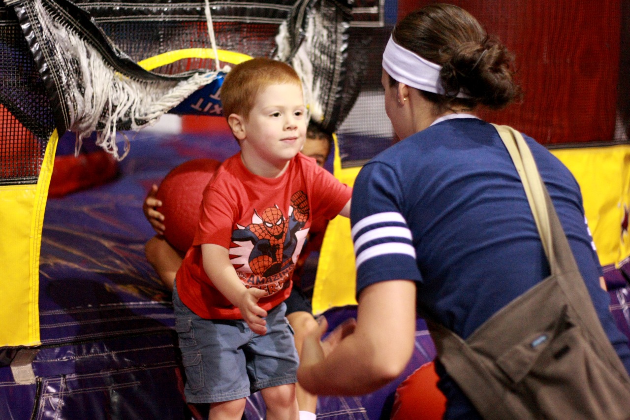 Conner Family Blog: Sam's 4th Birthday - Pump It Up