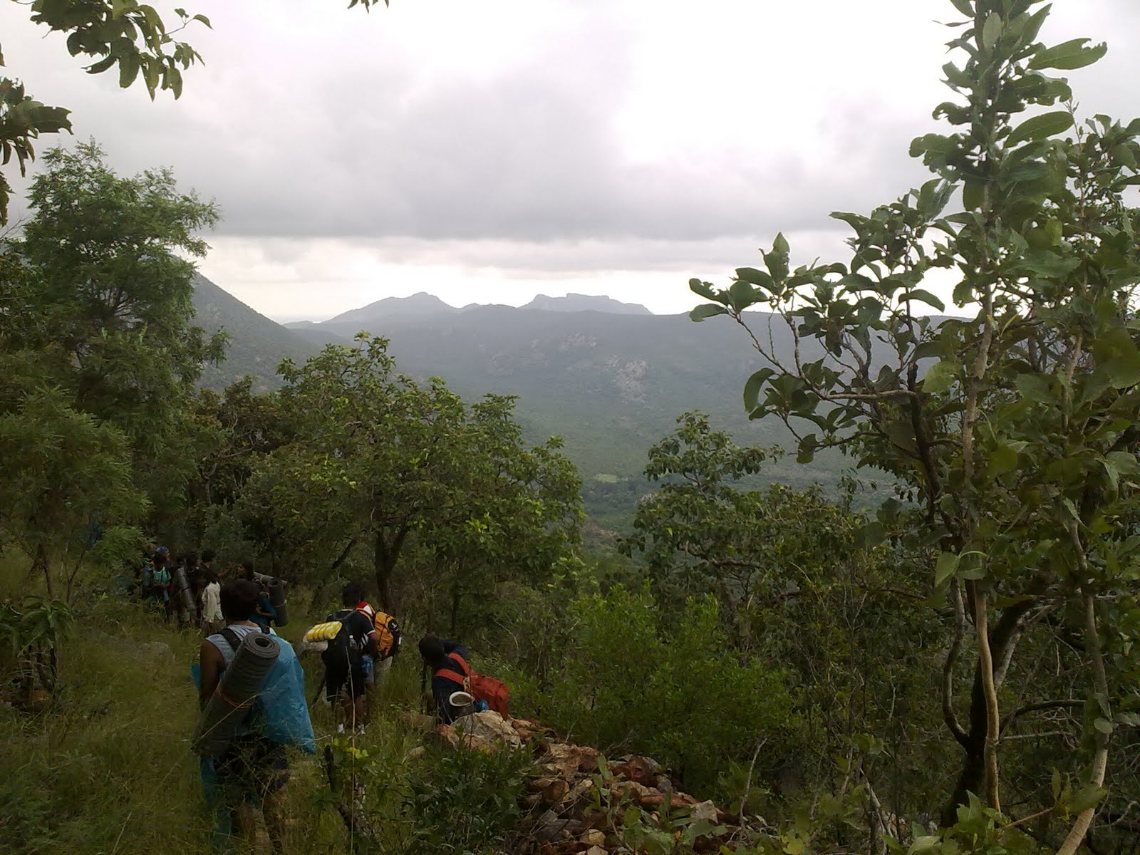 Running at the Back: Monsoon Trek, Tada Falls, Chennai, India