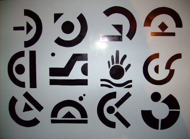 Logos en base a figuras geométricas básicas ~ Diseño grafico profesional