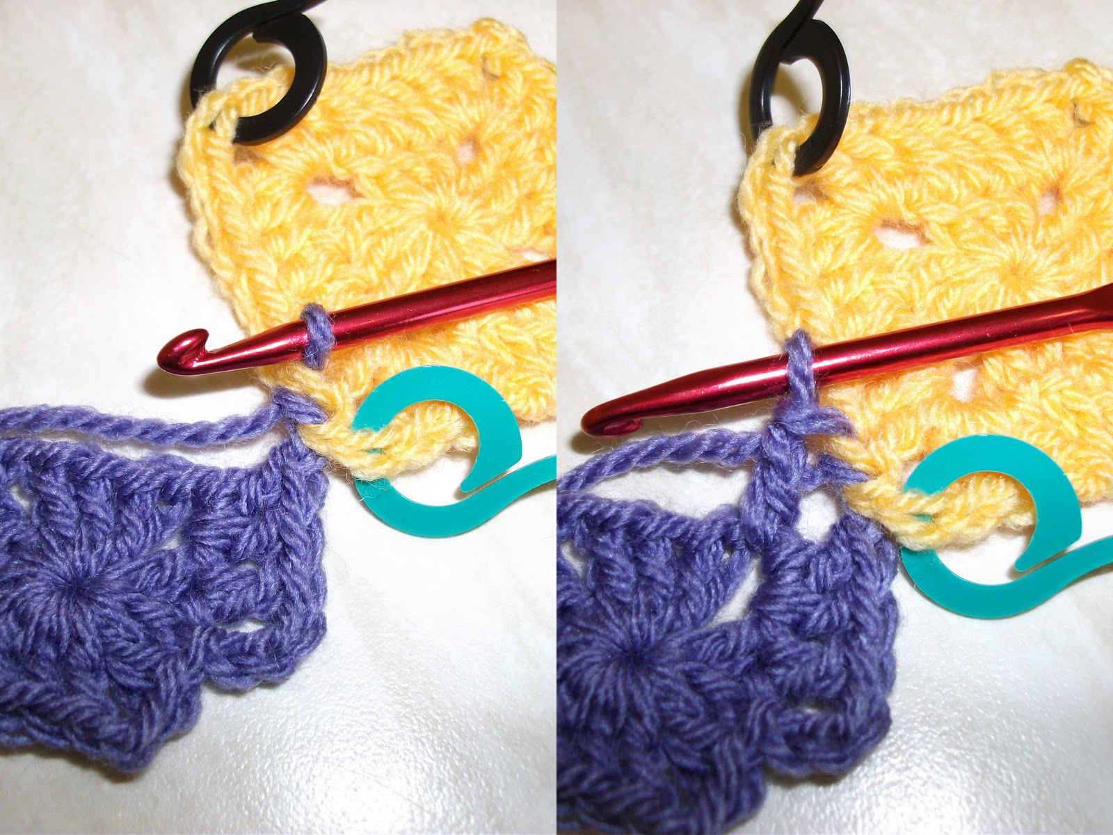 The Wench's Crafty Corner: Joining Squares Part One - Joining Two Same ...