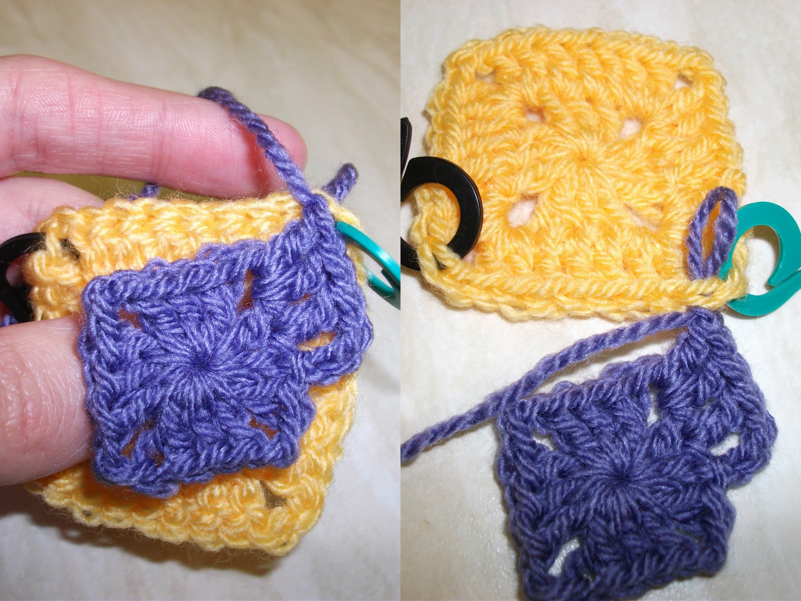 The Wench's Crafty Corner: Joining Squares Part One - Joining Two Same ...