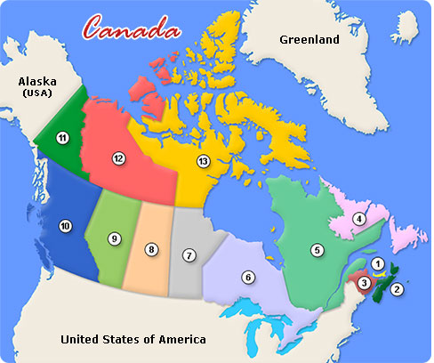 Ms.J's Class: Provinces, Territories, and Regions: Oh Canada!