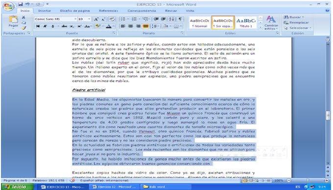 TUTORIAL WORD 2007: ORTOGRAFIA Y GRAMATICA Y EL RESTO DE PUNTOS