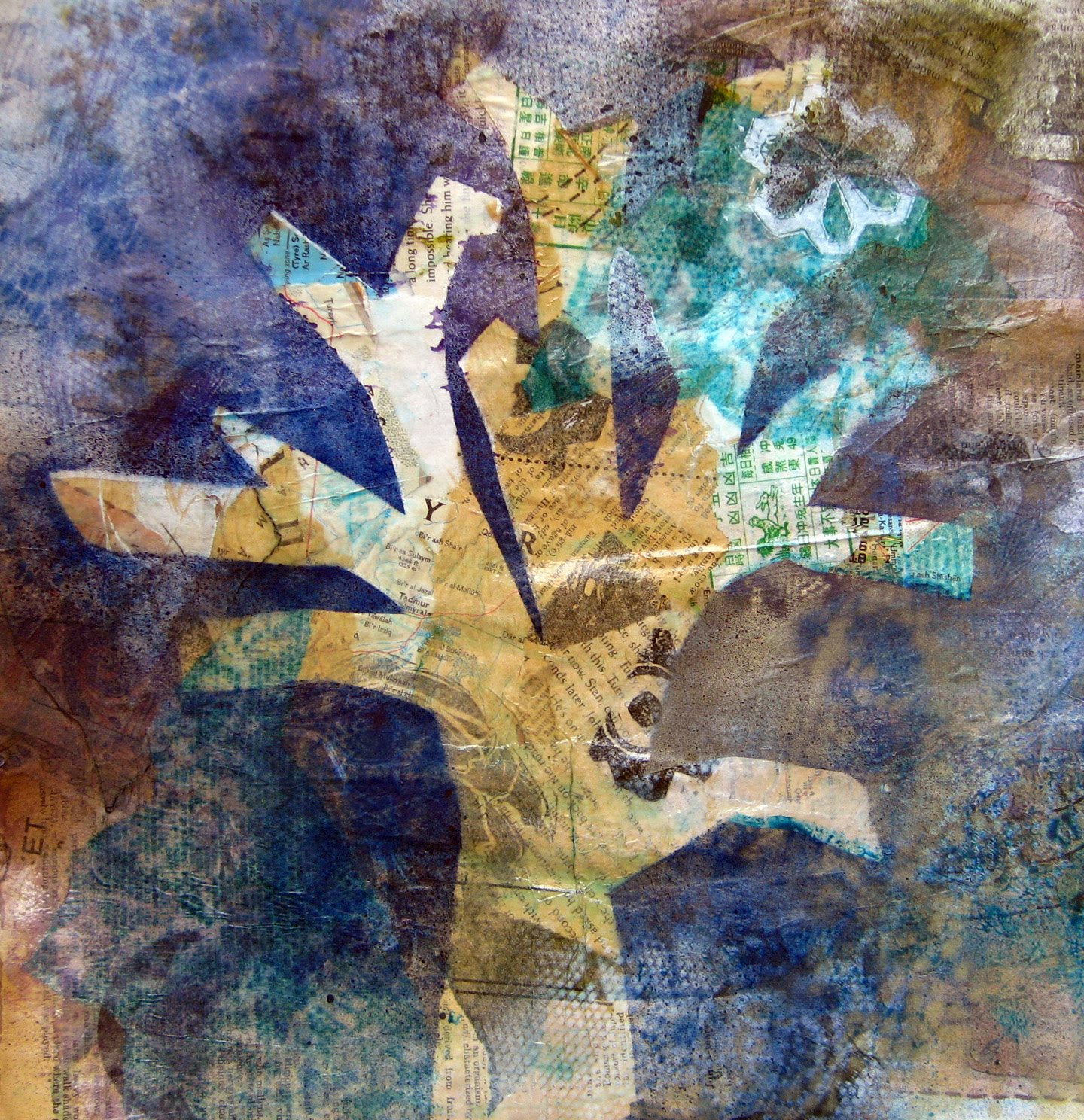 JaneVille: Tiny Tutorial: Mono-printing with masking tape