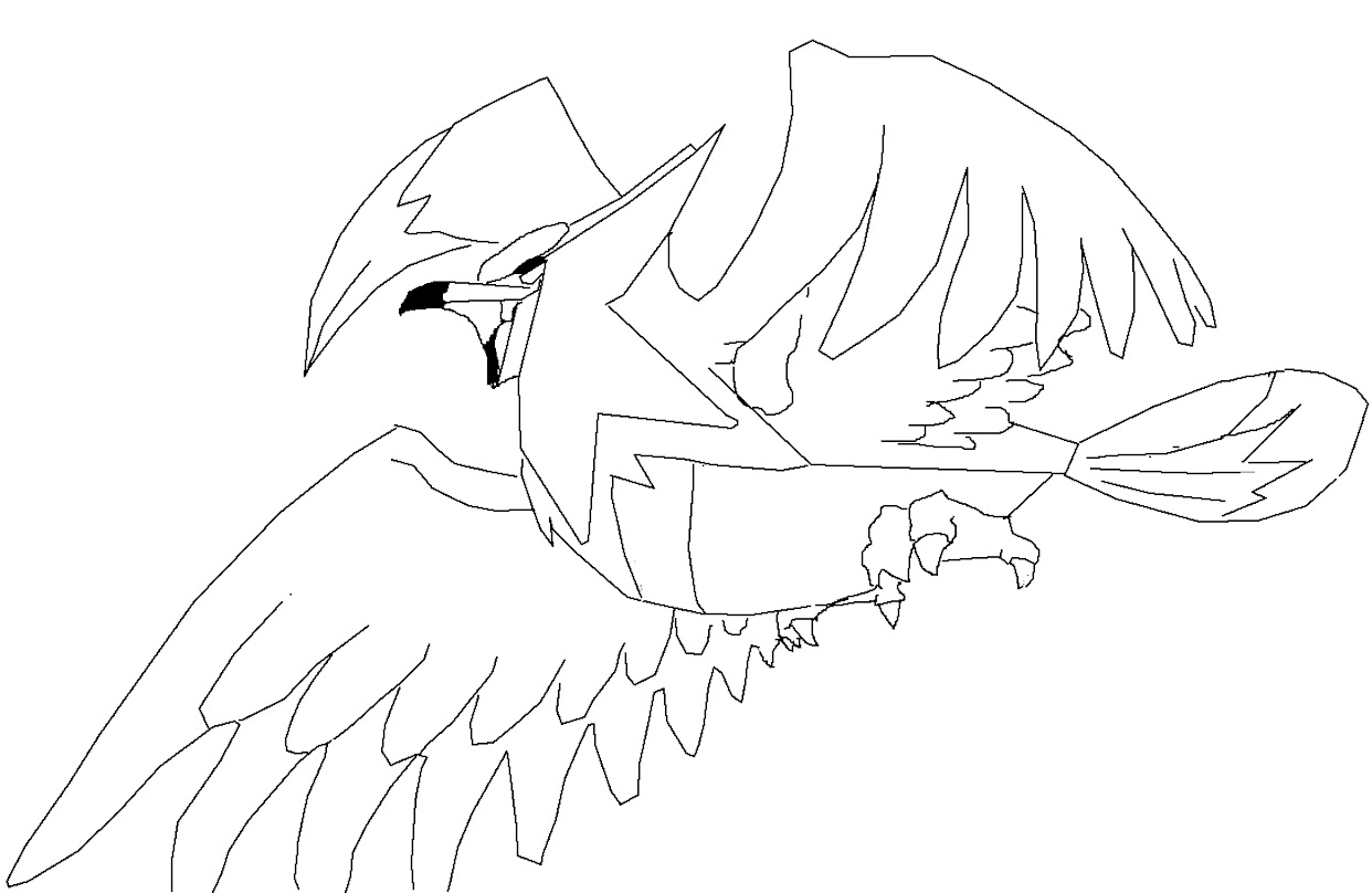 Shadow Lugia Pokemon Coloring Coloring Pages