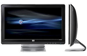 LCD Monitor: HP 2009m 20-inch Diagonal 16:9 HD Ready Widescreen Monitor
