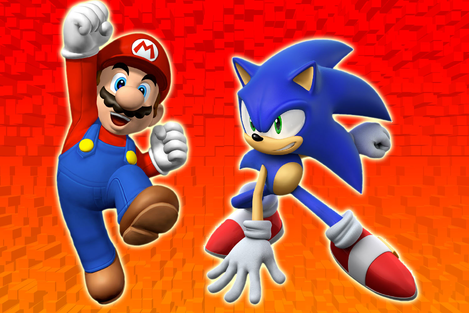 MARIO CONTRA SONIC