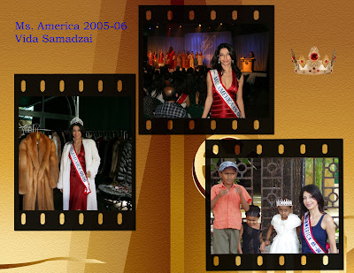 Black Aquini: Vida Samadzai - Miss Afghanistan