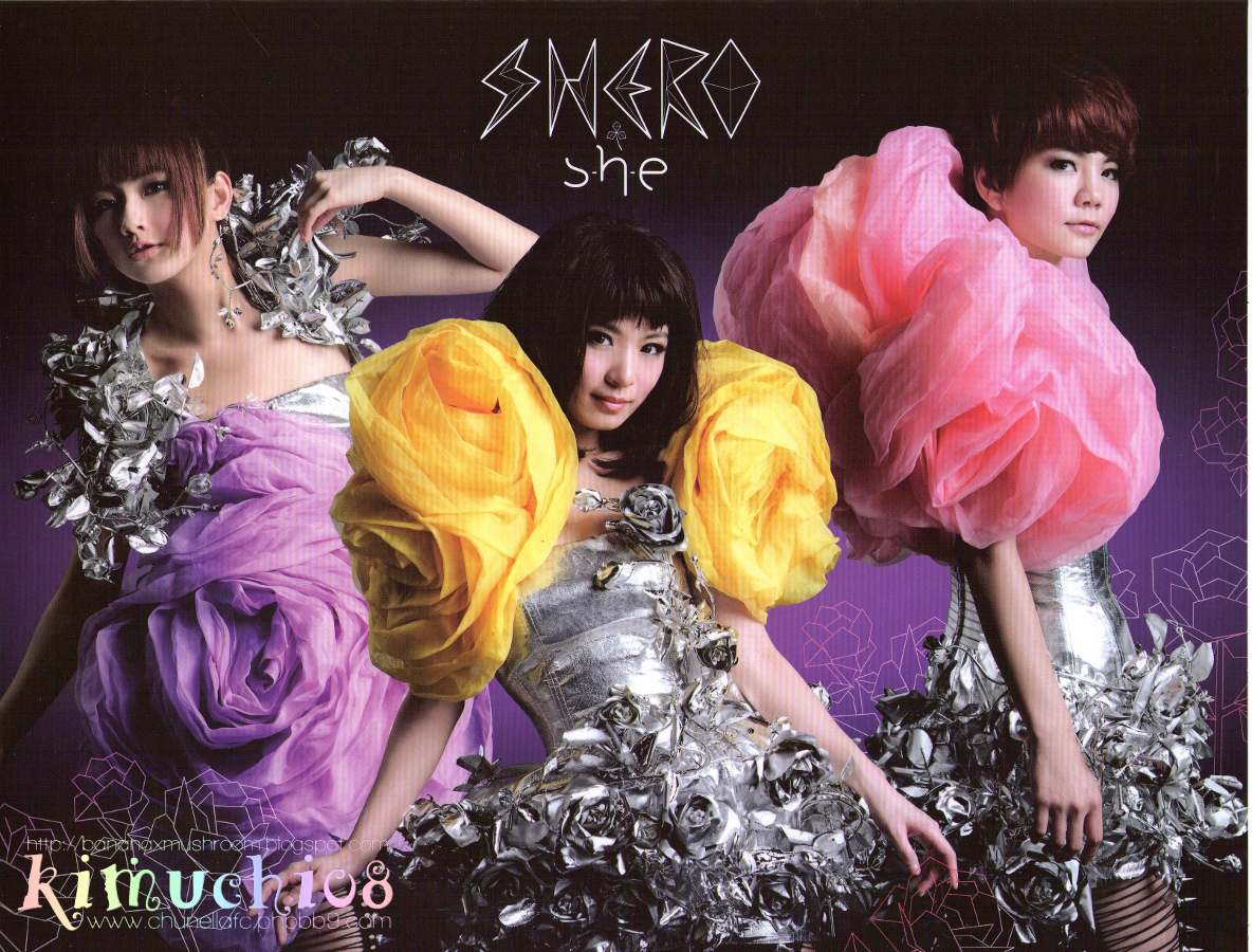 S.H.E Together Forever: [Scans] S.H.E 12th Album SHERO (MV DVD Version)