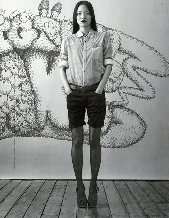 ASIAN MODELS BLOG: Daul Kim Editorial & Interview for i-D Magazine ...