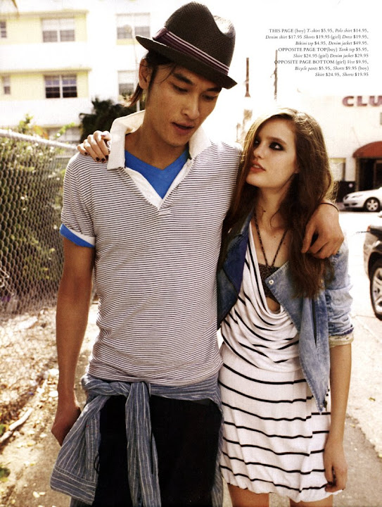 ASIAN MODELS BLOG: Allen Tsai in Editorial for H&M Magazine, May 2010