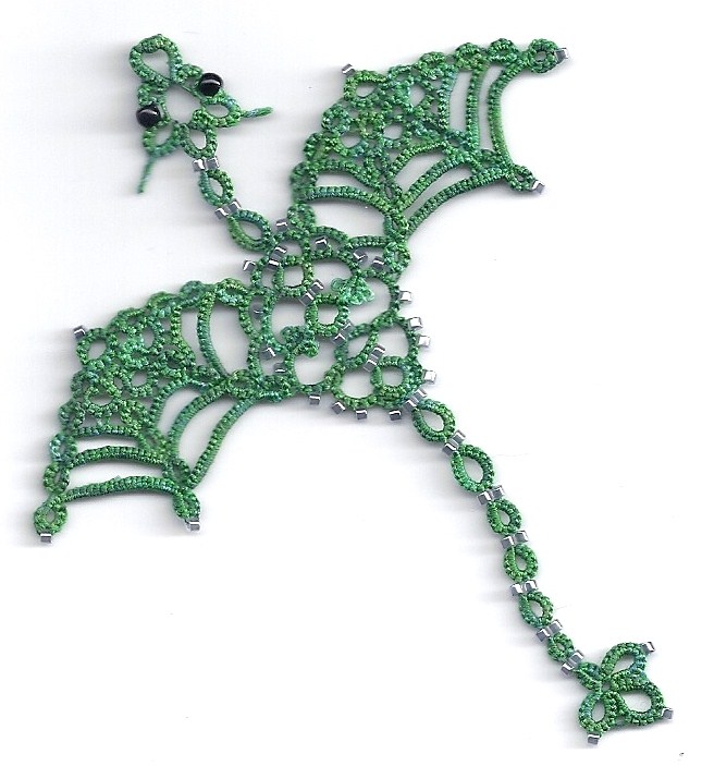 Tatting Fool: Here Be Dragons