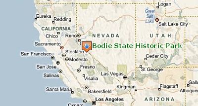 Postmark California: Bodie: State Historic Park - A Real Ghost Town