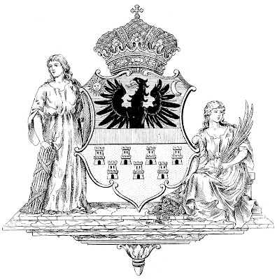 Studiosus Theologiae: Kifestő - magyar címerek