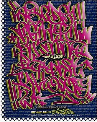 Graffiti Alphabet Letter A-Z | Banksy Collection 2011 at Graffiti Art ...