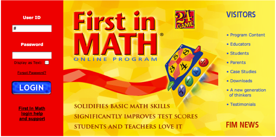 Mrs. MacConnell's Classroom Blog: First In Math