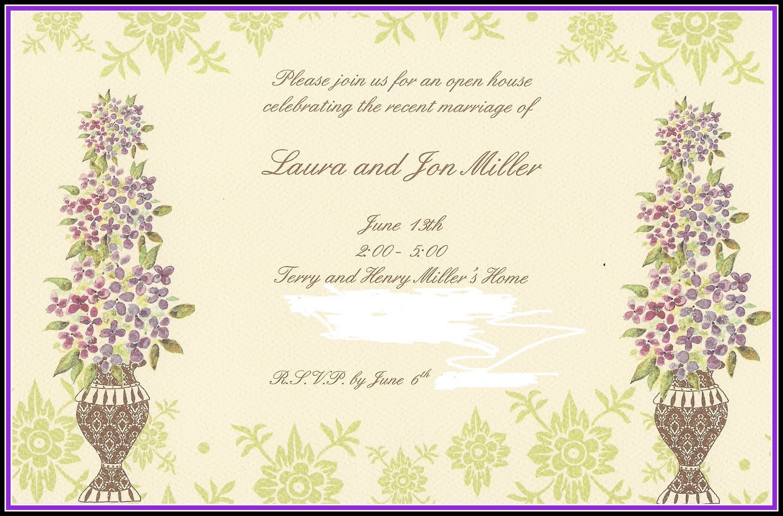 posh in a pinch: {Event Showcase} Post-Wedding Reception|party and ...