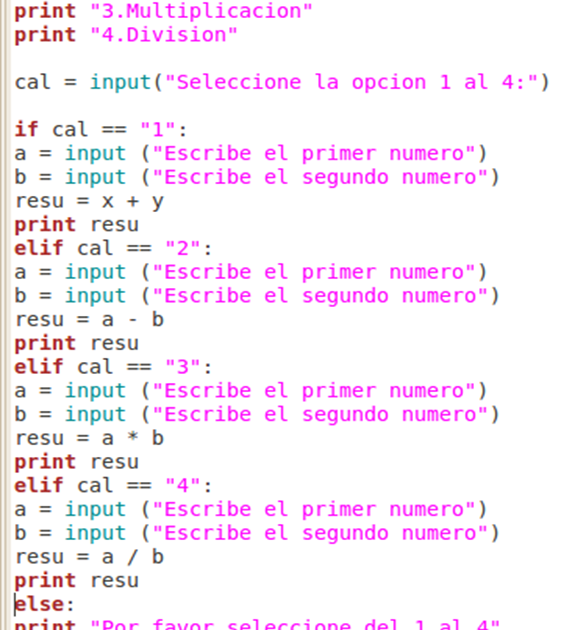 Programacion: ESTRUCTURA DE UN PROGRAMA
