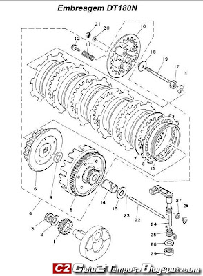 Ciclo 2 tempos-Tudo sobre Motos e motores 2Tempos! ::: Vista explodida ...