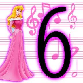One Step at a Time: Disney Princess Table Numbers