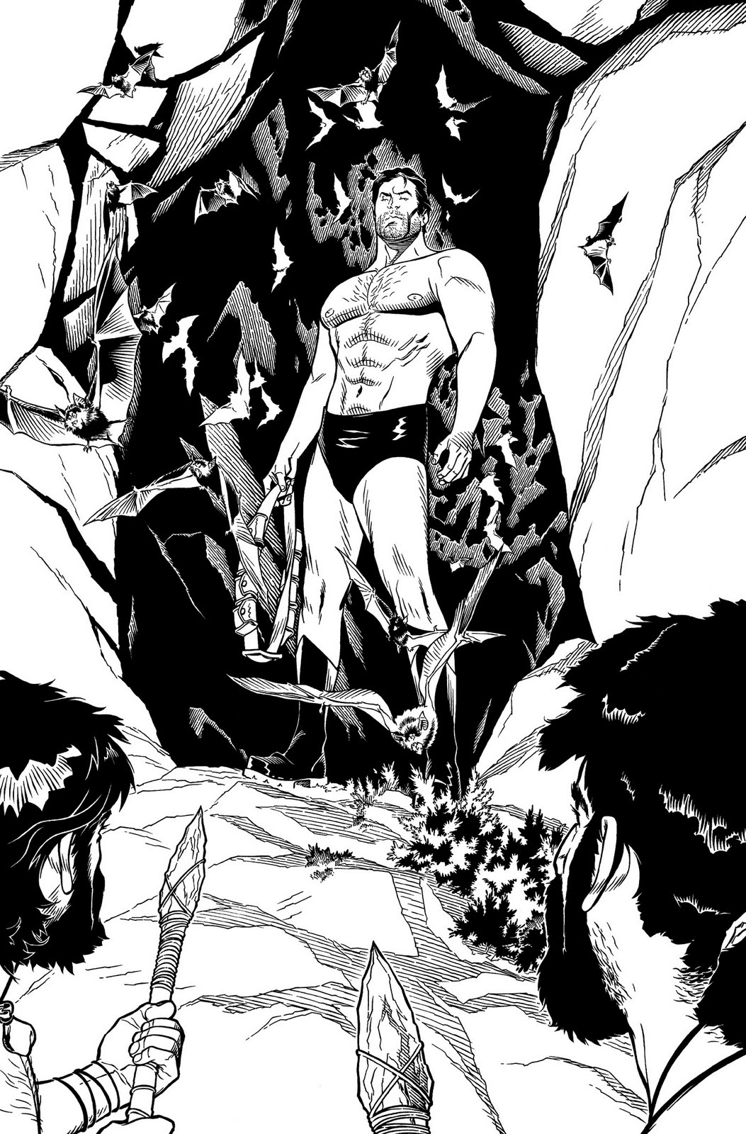 Not A Giant Robot Caveman Batman