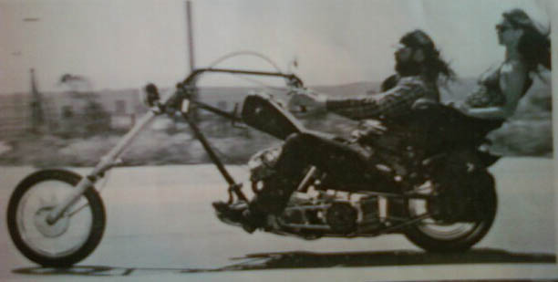 Doobies by the river: The King & Queen chopper seat.