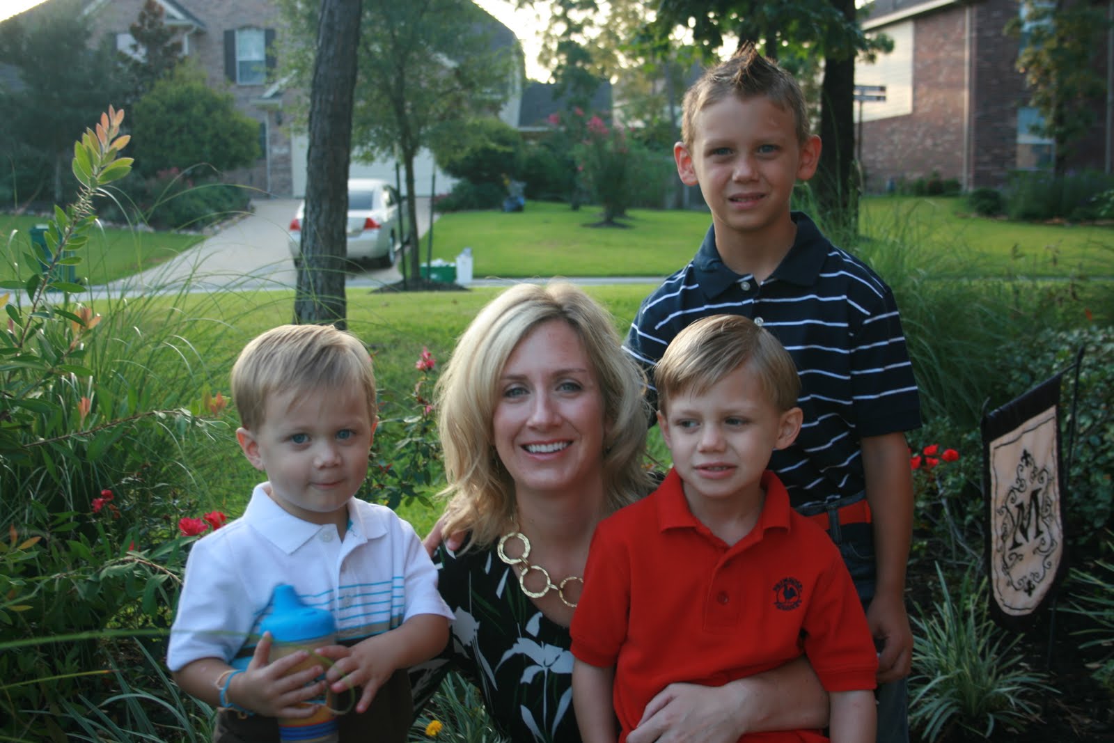 The Mitchell Boys: First Day of School 2010