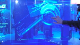 Super awesome 3D Touch-screen Display by Intel