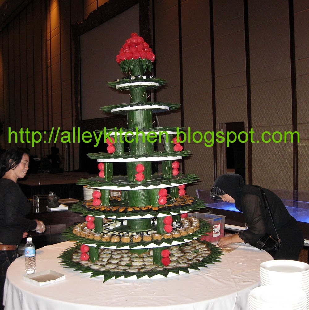 Aroma from Alley Kitchen: Gunungan... akhirnya...