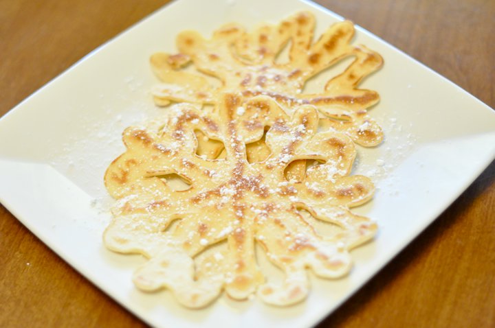 Abby E. Creations: Snowflake Pancakes