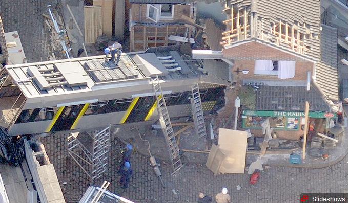 SaMeesh's Blog: Corrie's 50th - More Corrie Tram Crash Pictures