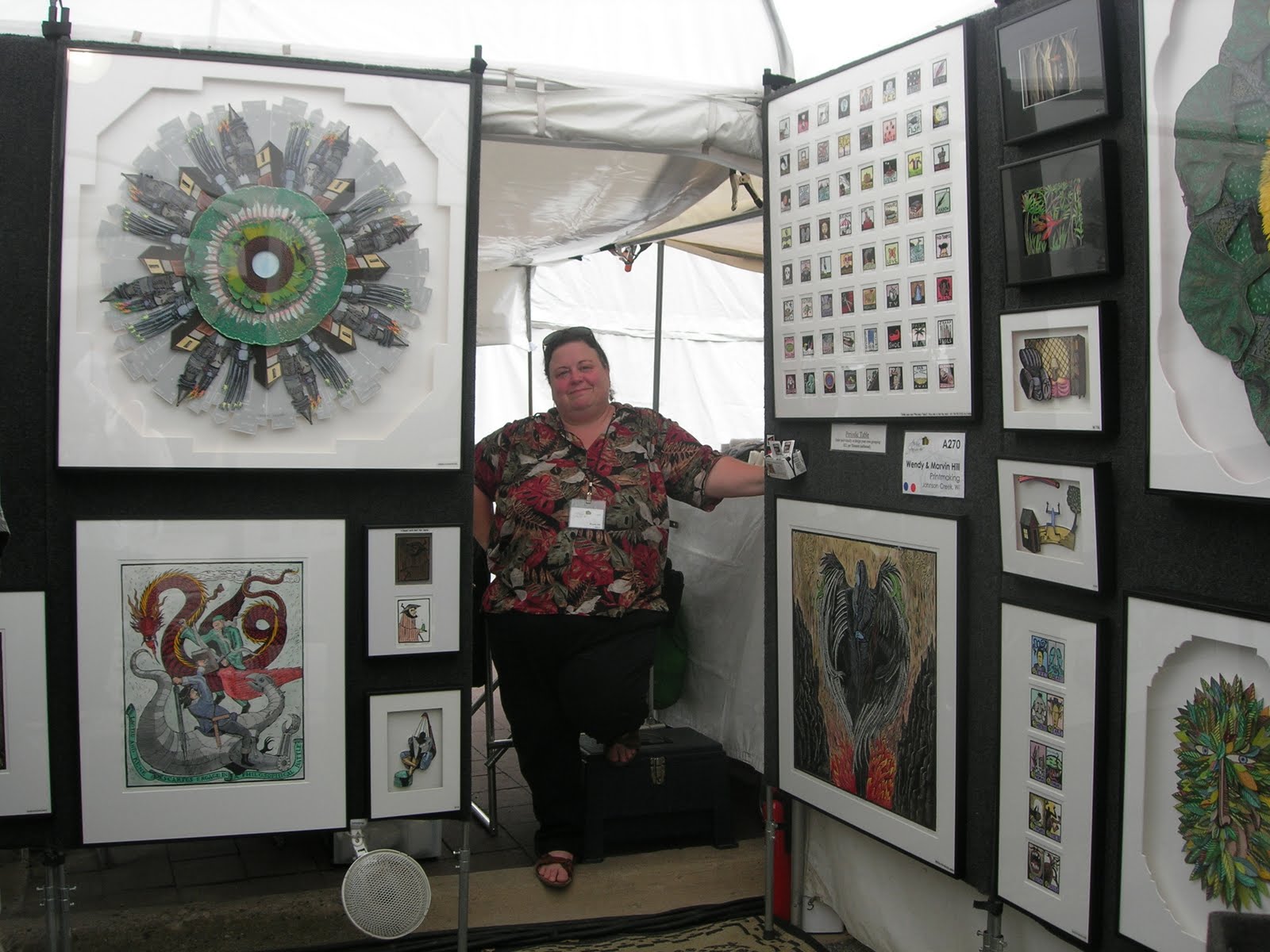 Wendy's Wonderings and Wanderings: Joan Rasmussen and Wendy Hill at Ann ...